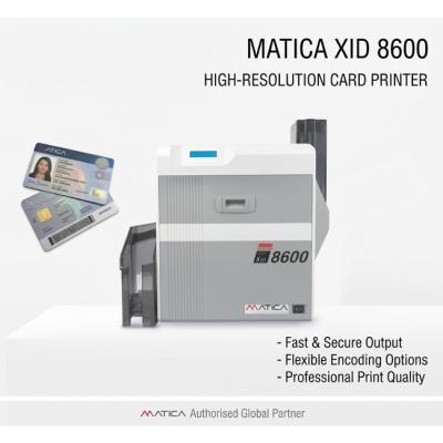 China Identis XID8600 600dpi High Definition Retransfer Card Printer for Durable Campus ID Cards for sale