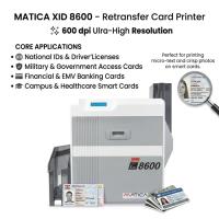 China Identis XID8600 Retransfer Card Printer with 600dpi High Definition Images and Security Features for sale