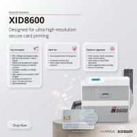 China Matica XID8600 Retransfer Card Printer with 600dpi High Definition Single-Sided Retransfer Printing and Microtext Security for sale