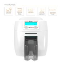 China Magicard 300NEO Duo Double Sided ID Card Printer Duplex Colour Output 100 Card Input Hopper for sale