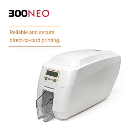 China Magicard 300NEO Duo Mag Smart Double Sided ID Card Printer Magnetic Stripe Smart Card Encoder Clix for sale