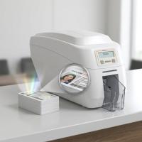 China Magicard 300NEO Single Sided ID Card Printer 160 Colour Cards Per Hour HoloKote Security for sale
