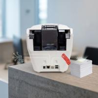 China Magicard 300NEO Single Sided ID Card Printer 160 Colour Cards Per Hour HoloKote Security for sale