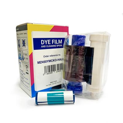 China Magicard MZ450YMCKO-HALF YMCKO Half Panel Ribbon Kit with 450 Prints Per Roll, 35 mm Colour Print Area and Cleaning Roller Included for sale
