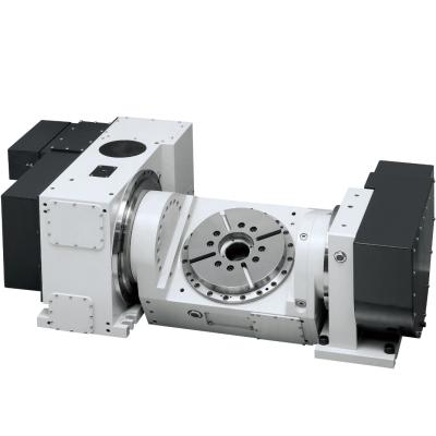 China 5 Axis CNC Rotary Table WT-250 200mm Precision Rolling Drive for Multi-Surface Machining for sale
