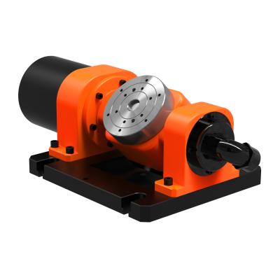 China OEM 5th Axis Rotary Table JZ-J110L with Speed Reducer 110mm High Precision for sale