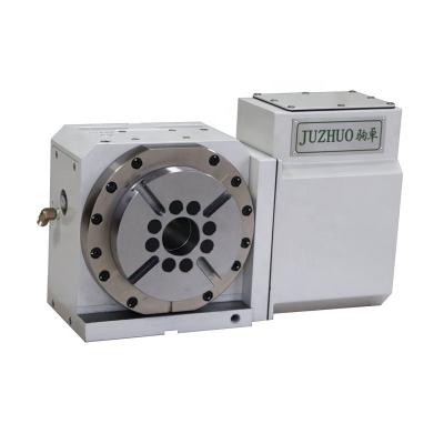 China 4 Axis CNC Rotary Table NCT-170 with 170mm Aperture and Hydraulic Lock for sale