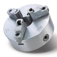 China Three-Jaw Chuck with Flange Disk 160mm Diameter for Precision Lathe Workholding for sale