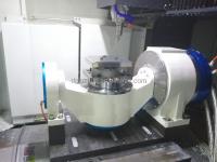 China 5 Axis CNC Rotary Table 200mm Diameter 200rpm High Precision Machining Center for sale