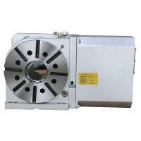 China 4 Axis CNC Rotary Table D-255 High Precision 200mm Dual-Lead Worm Gear for sale