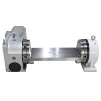 China CNC Rotary Table D-255 4 Axis Horizontal Vertical Precision 255mm Dual Lead Worm Gear for sale