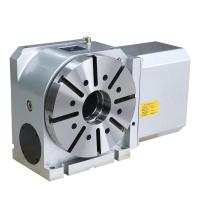 China Worm Gear 4 Axis CNC Rotary Table D-320 320mm High Precision Dual Lead for sale