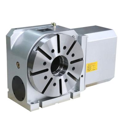 China 4 Axis CNC Rotary Table D-320 170mm Vertical Horizontal Indexer Turntable for sale