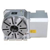 China CNC Worm Gear Rotary Table D-320 4 Axis Precision Milling Machine 320mm for sale