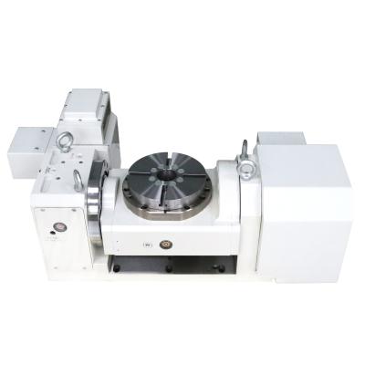 China 5 Axis CNC Rotary Table TDNC-200 High Precision 200mm Dual Arc CAM Transmission for sale