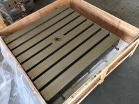 China Pneumatic Rotary Table JZ-1000 with ±2 Arcsec Accuracy for CNC Milling and Boring for sale