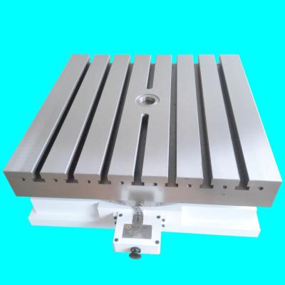 China CNC Tilting Rotary Table JZ-1000 Precision Indexing ±2 Arcsec Accuracy 360 Degree Rotation for sale