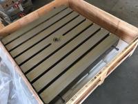 China CNC Tilting Rotary Table JZ-1000 Precision Indexing ±2 Arcsec Accuracy 360 Degree Rotation for sale