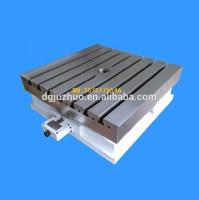 China Manual Pneumatic Rotary Table JZ-800 800x800mm Precision Indexing ±2 Seconds for sale