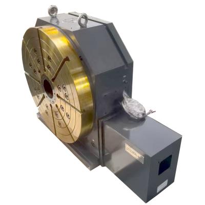 China 5 Axis CNC Rotary Table NC-800 100:1 Worm Gear Self-Locking for sale