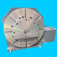 China 4 Axis CNC Rotary Table NC-800 Horizontal Vertical Precision Worm Gear 100:1 Ratio for sale