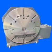 China 4 Axis 800mm CNC Rotary Table NC-800 Worm Gear 100:1 Ratio for sale