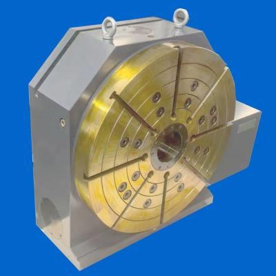 China 4 Axis CNC Rotary Table NC-800 Heavy Duty Worm Gear 100:1 for Vertical Machining Center for sale