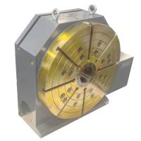 China 4 Axis CNC Rotary Table NC-800 Heavy Duty Worm Gear 100:1 for Vertical Machining Center for sale