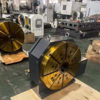 China 4 Axis CNC Rotary Table NC-800 Heavy Duty Worm Gear 100:1 for Vertical Machining Center for sale