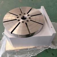 China 4 Axis CNC Rotary Table NC-800 Worm Gear 100:1 Ratio Heavy Cutting Horizontal Vertical for sale