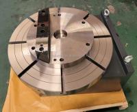 China NC-800 4th Axis Rotary Table for CNC Milling Machine Worm Gear 100:1 Ratio for sale