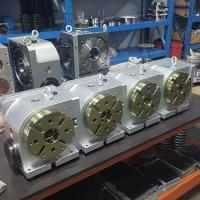 China Multi-Head 2 Axis CNC Rotary Table with Motor 2.6x Longer Lifespan for sale
