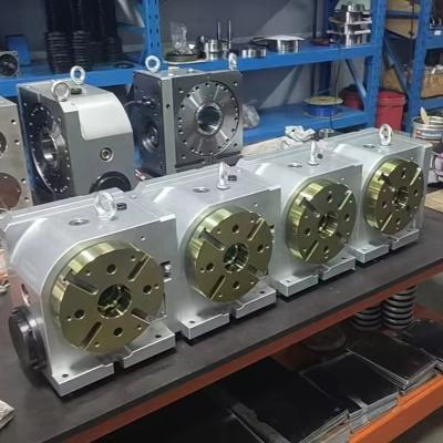 China Multi-Head 5 Axis CNC Rotary Table with 2.6x Longer Lifespan Worm Gear for sale