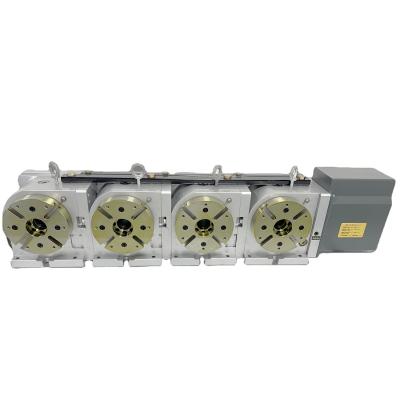 China Multi Head 5 Axis CNC Rotary Table Precision Vertical 5th Axis 200mm for sale