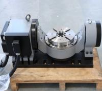 China High Precision Encoder 5 Axis CNC Rotary Table Direct Drive ±5 sec Accuracy for sale