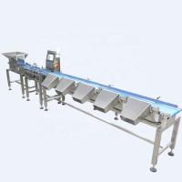 China Food Weight Sorting Machine JZW-500g-3D Belt Type Chicken Wing Processing Line Equipment for sale