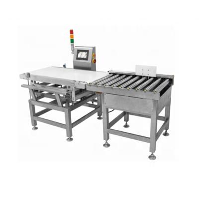 China Responsive Counting Sorting Conveyor Checkweigher Online Weight Verification System JZ-W25kg for sale