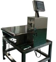 China Expandable Frozen Fish Check Weigher 25kg Capacity Online Weighing System 500 Bags Per Minute for sale