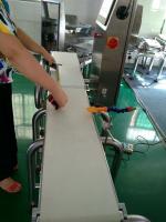 China Optimized Production Line Conveyor Checkweigher Automated Weight Verification System JZ-W3kg for sale