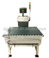 China Rapid High Speed Check Weigher Machine Large Capacity Automatic Weighing System JZ-W100800 for sale