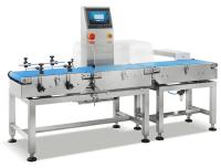 China Industrial Belt Type Conveyor Checkweigher Digital System JZ-W100g 3-100g 60-80 Bags Per Minute for sale
