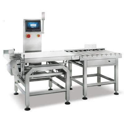 China Belt Type Conveyor Checkweigher JZ-W25kg 50-25000g 500 Bags/min Weight Inspection System for sale
