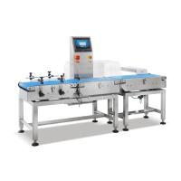 China Belt Type Conveyor Checkweigher JZ-W25kg 50-25000g 500 Bags/min Weight Inspection System for sale