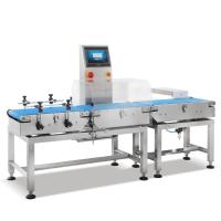 China Latched Automatic Weigher Machine Digital Conveyor Weighing System Equipment JZ-W100g for sale