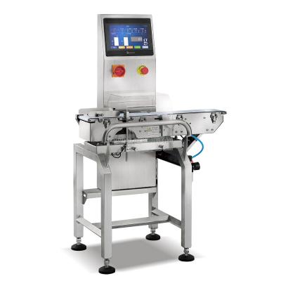 China Industrial Belt Type Conveyor Checkweigher Digital System JZ-W100g 3-100g 60-80 Bags Per Minute for sale