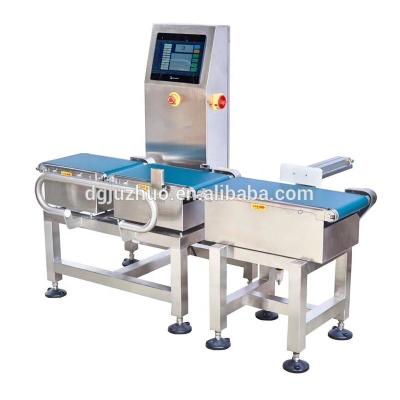 China Automatic Multi Sorting Check Weigher Machine 1200g Capacity 210 Bags Per Minute for sale