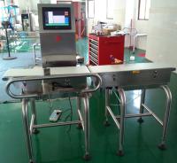 China Industrial Belt Conveyor Checkweigher 300g Capacity with Pusher Rejector JZ-W300g for sale