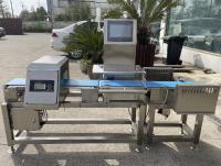 China Industrial Conveyor Belt Checkweigher 1200g Capacity 210 Bags per Minute JZ-W1200g for sale