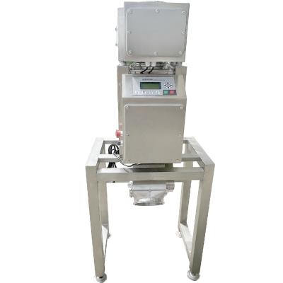 China Pipeline Throat Free Fall Metal Detector JZD-P16 for Food Powder 220V 5000 l/h for sale