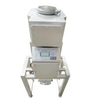 China Pipeline Throat Free Fall Metal Detector JZD-P16 for Food Powder 220V 5000 l/h for sale